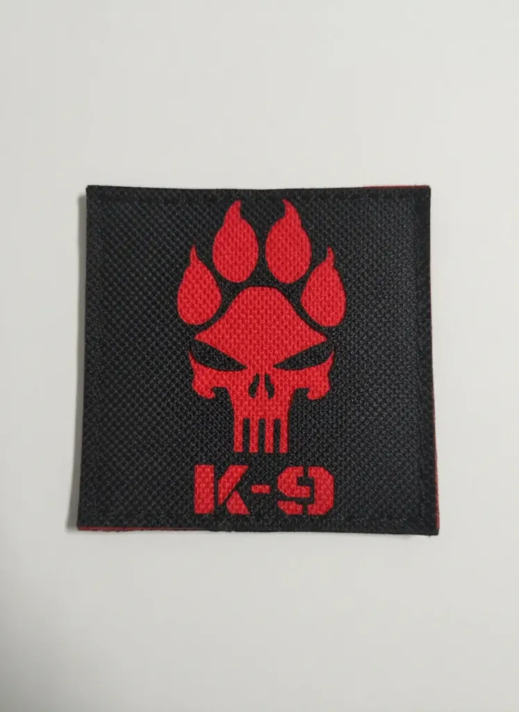 Oblea Laser Cut Punisher Perro K9 | Lealforce